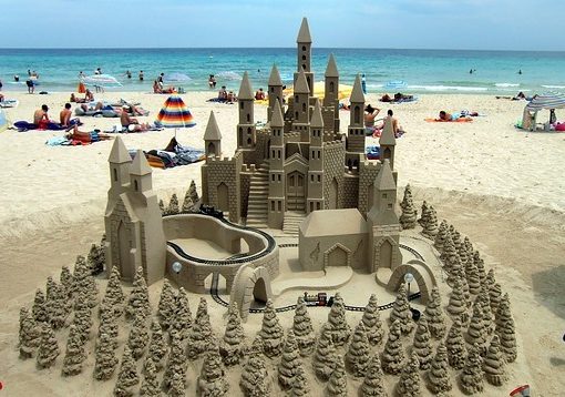 Construye castillos de arena profesionalmente como Rademaker